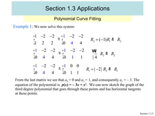 Applications Section 1.3 | PPT