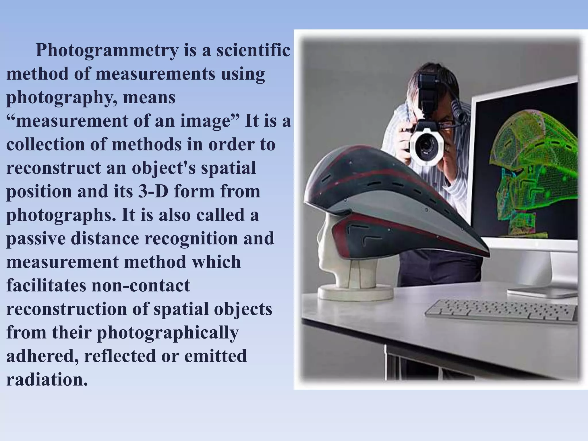 ICam Photogrammetry | PPTX | 3-D Graphics | Computer Software and Applications