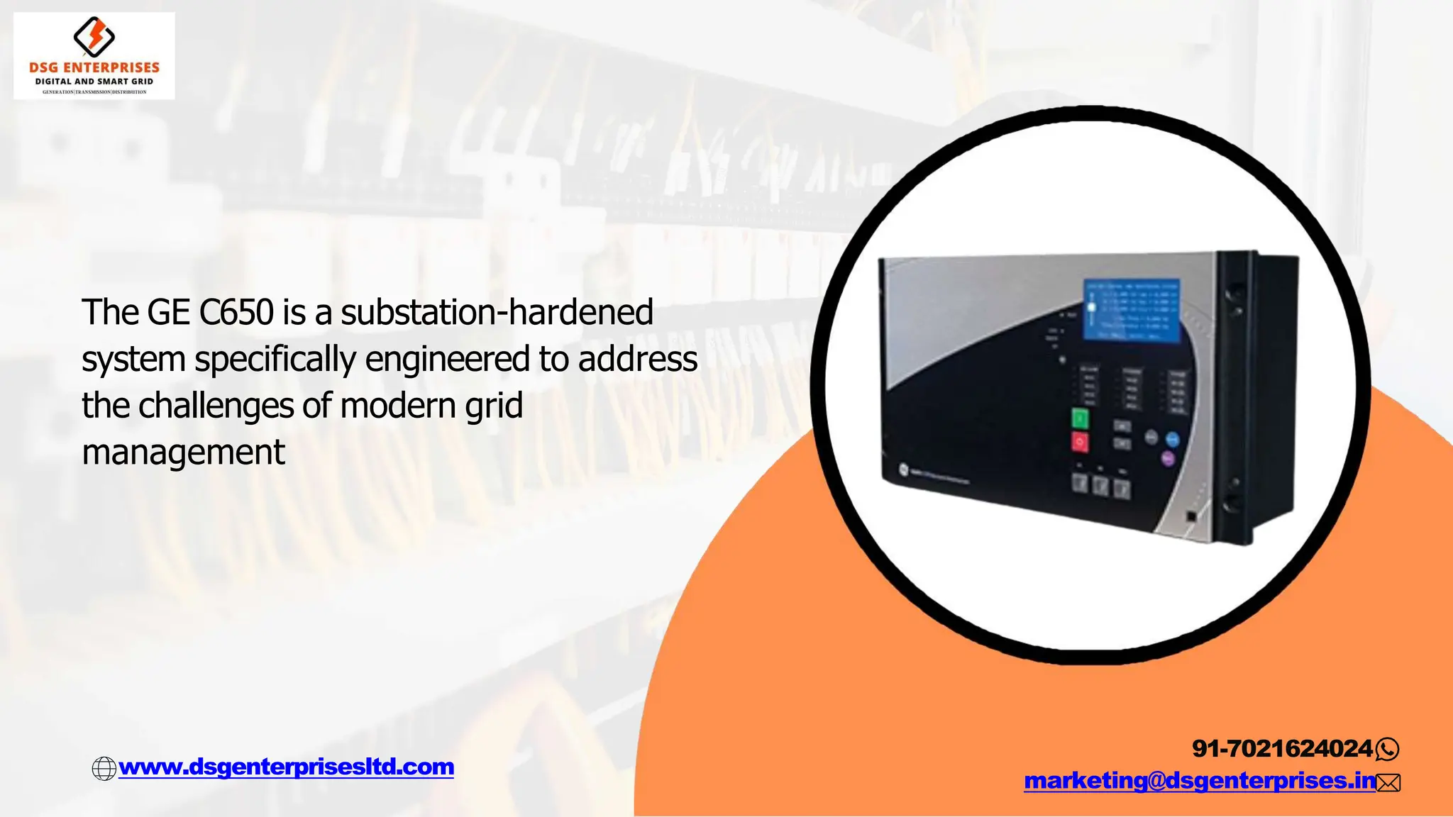 Applications and Benefits of Implementing the GE C650 Bay Control ...