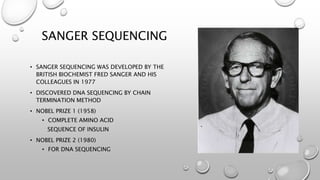 Applications and drawbacks of sanger sequencing | PPT