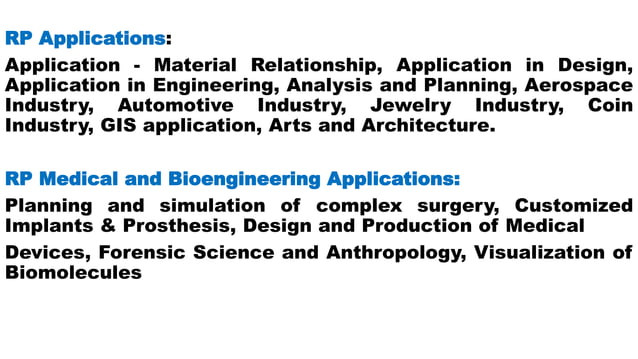 Rapid prototyping applications andexamples.pptx | Desktop Publishing ...