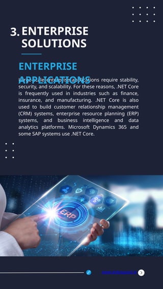 Applications and Use Cases of .NET Core across Industries | PDF