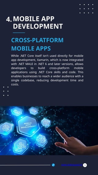 Applications and Use Cases of .NET Core across Industries | PDF