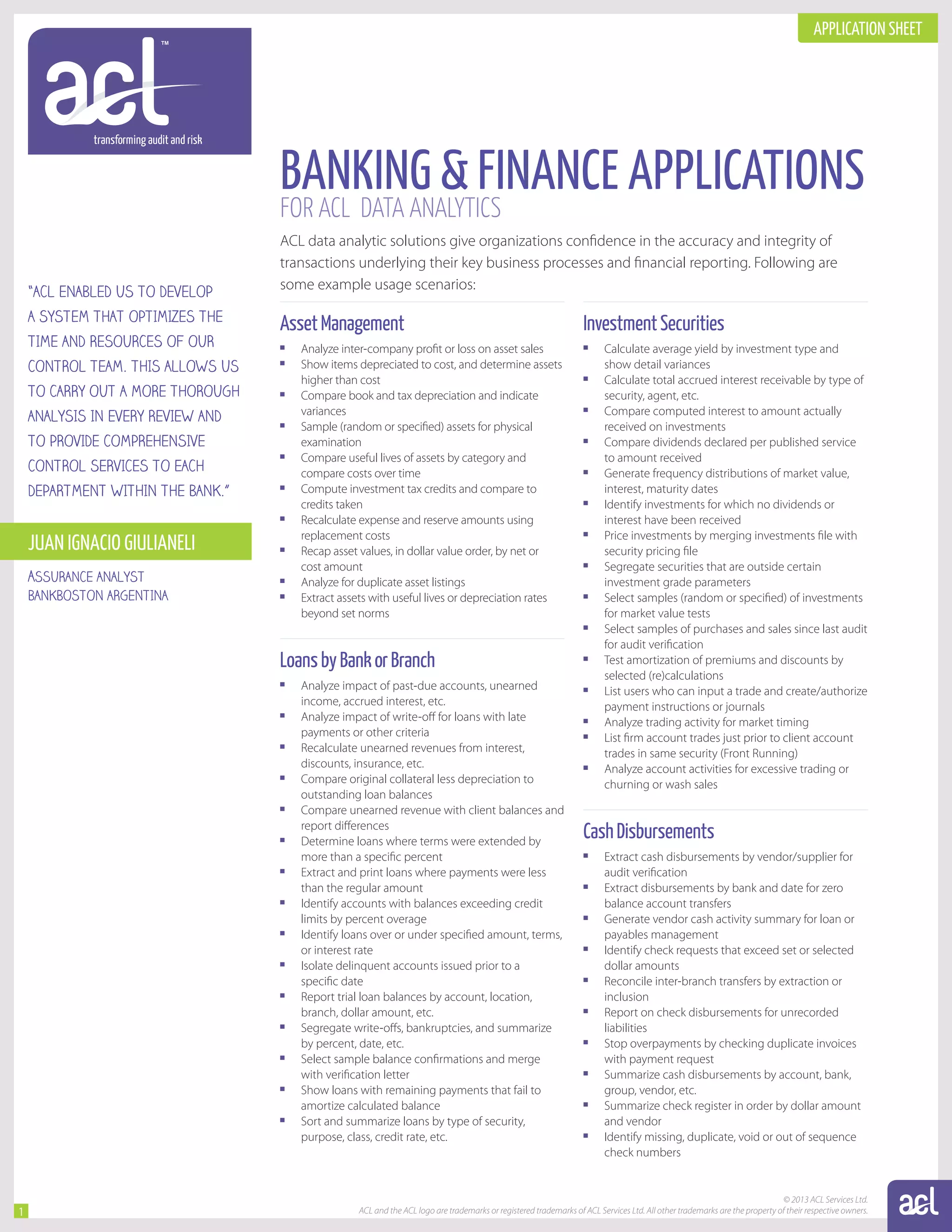 ACL_Applications banking | PDF