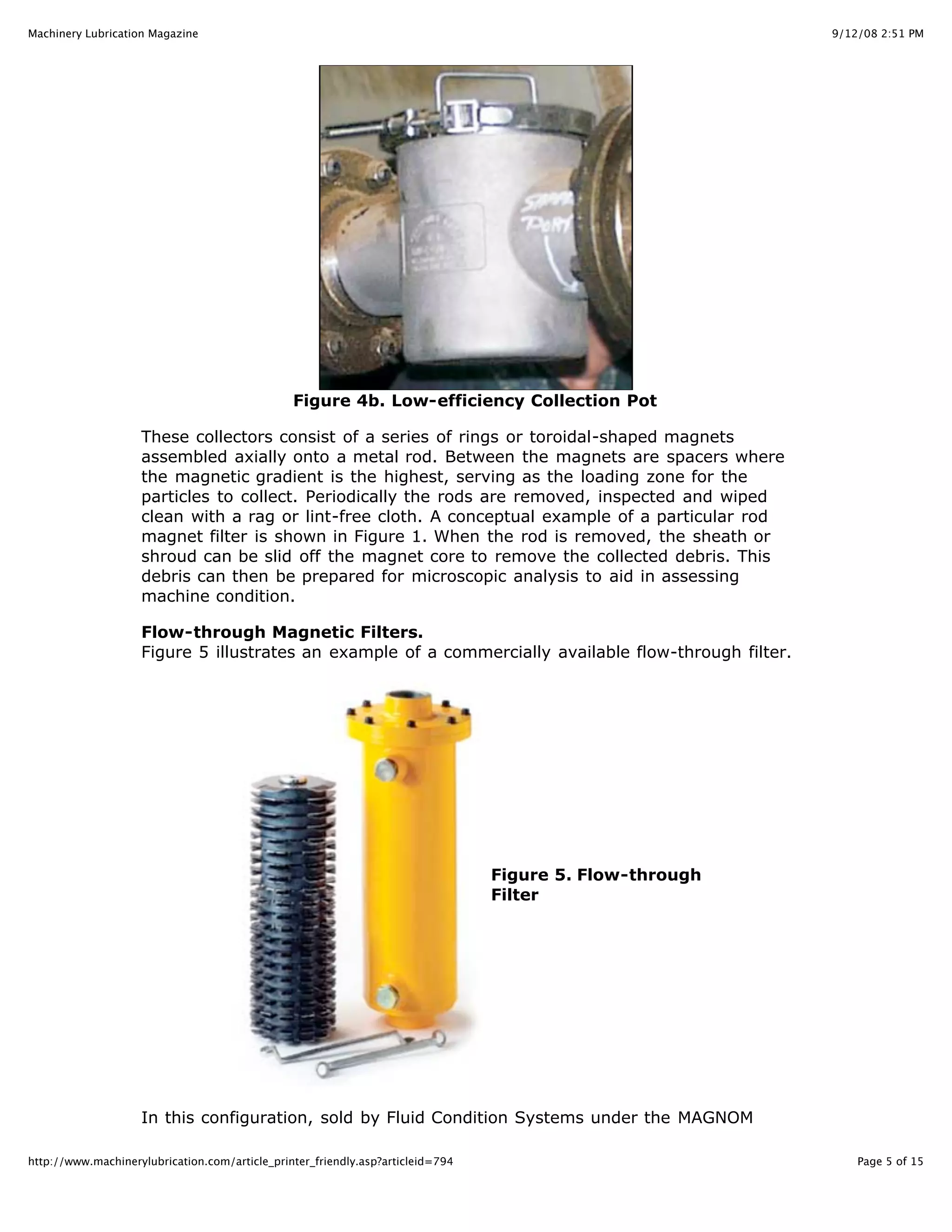 Applications & benefits of magnetic filtration | PDF