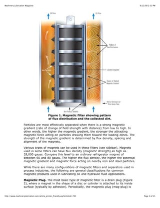 Applications & benefits of magnetic filtration | PDF