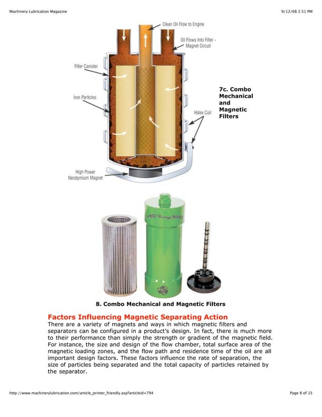 Applications & benefits of magnetic filtration | PDF
