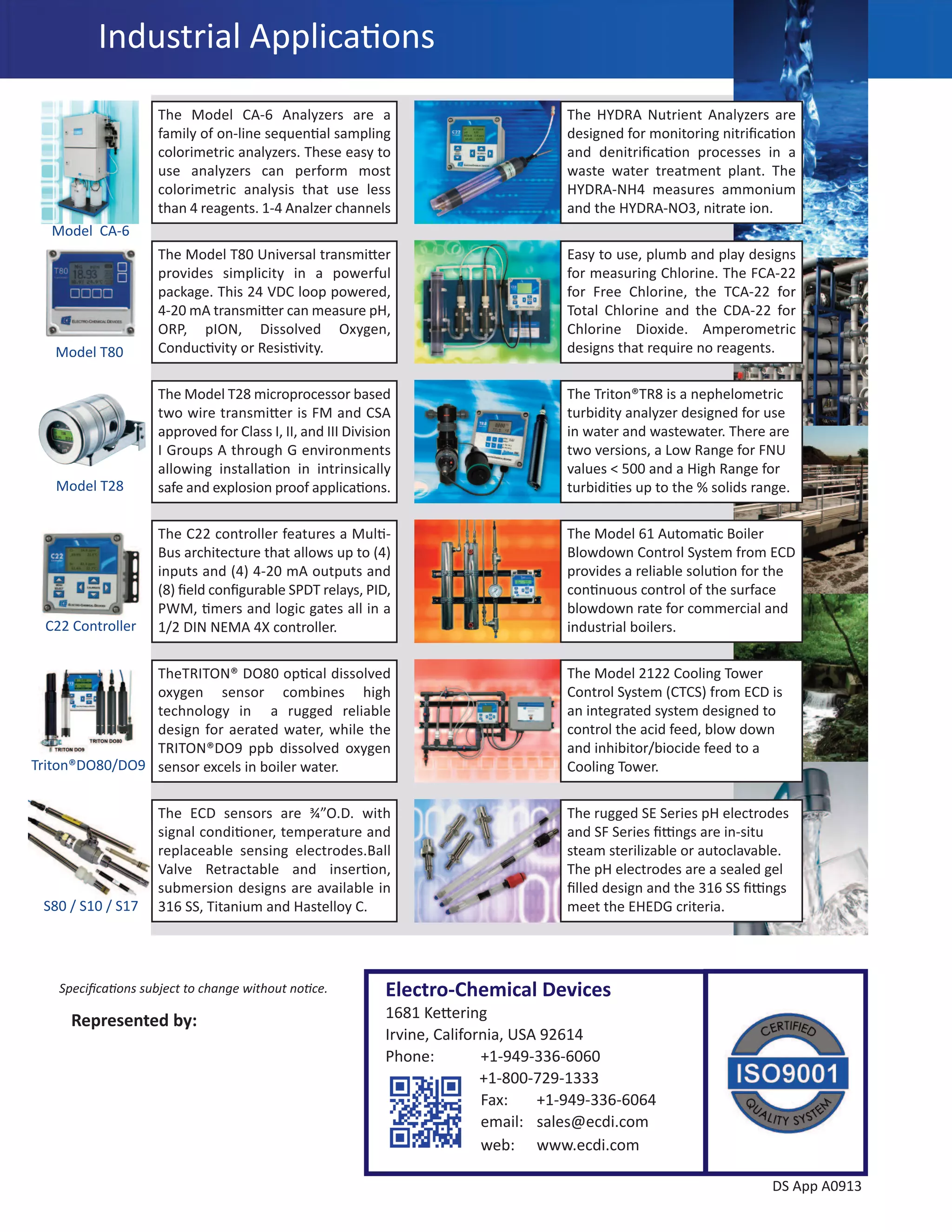 Liquid Analytical Instrumentation for Process Control | PDF | Home ...