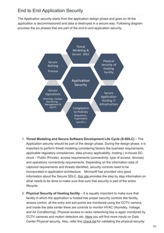 Application security Best Practices Framework | PDF | Operating Systems ...