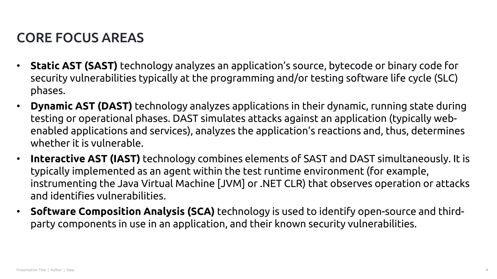 Application Security Testing(AST) | PDF