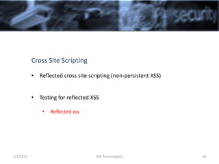 Application security overview | PPTX