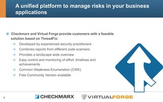 Application Security Management with ThreadFix | PDF | Computer Software and Applications ...