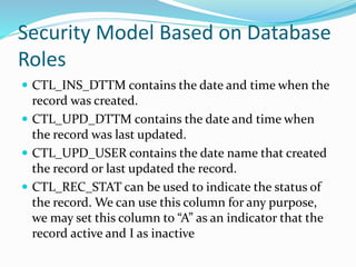 Application security models | PPT