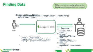 MongoDB World 2019: Securing Application Data from Day One | PPT