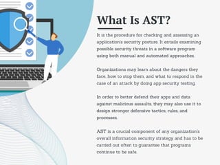 Application Security Testing Benefits Value and Tools | PDF