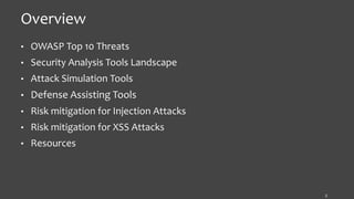 Application Security Tools | PPTX | Web Development | Internet