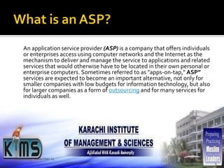 Application service provider | PPT