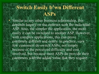 application service provider.ppt