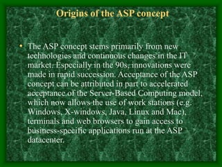 application service provider.ppt