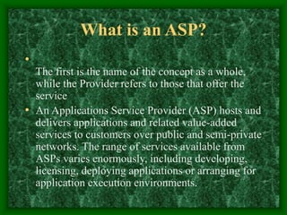 application service provider.ppt