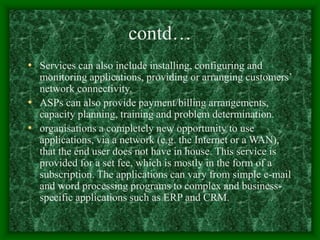 application service provider.ppt