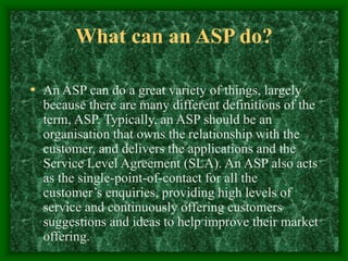 application service provider.ppt