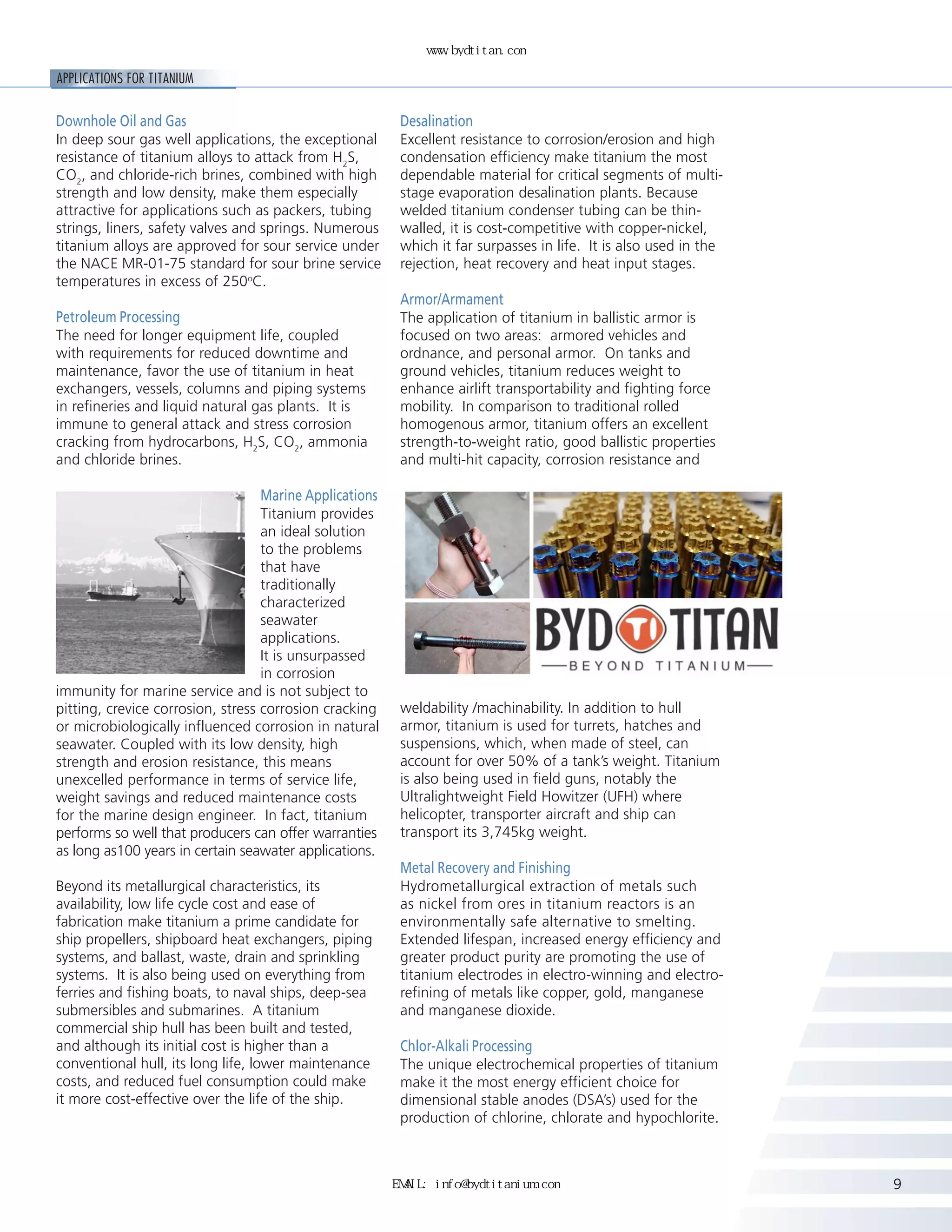 Applications for titanium An Expansive — and Expanding — Scope of Uses.pdf