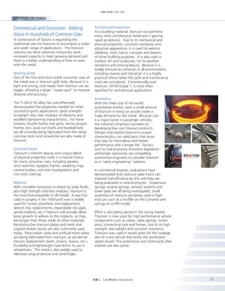 Applications for titanium An Expansive — and Expanding — Scope of Uses.pdf