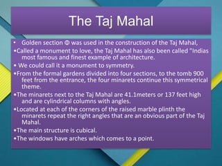 Applications of 3D and 2D geometry | PPTX