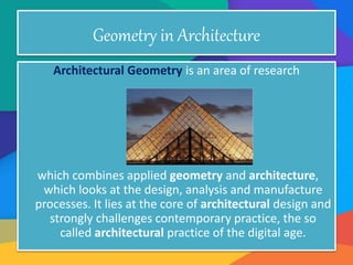 Construction Geometry Real Life
