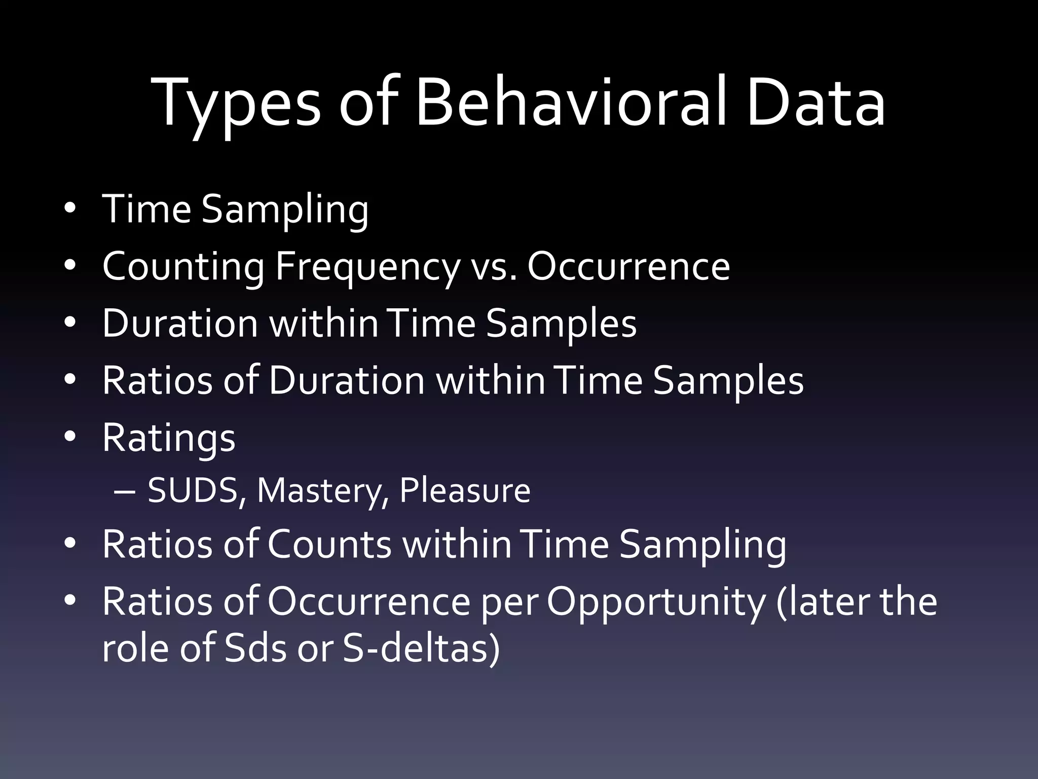 Applications of ABA in clinical settings | PPTX
