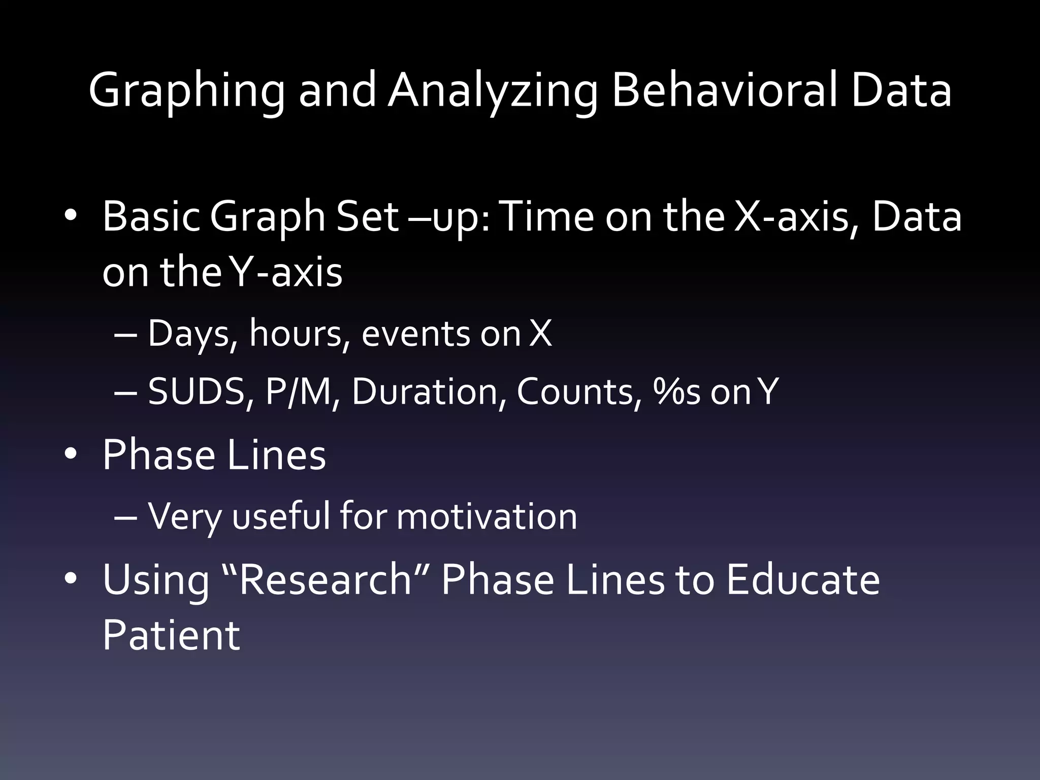 Applications of ABA in clinical settings | PPTX