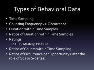 Applications of ABA in clinical settings | PPTX