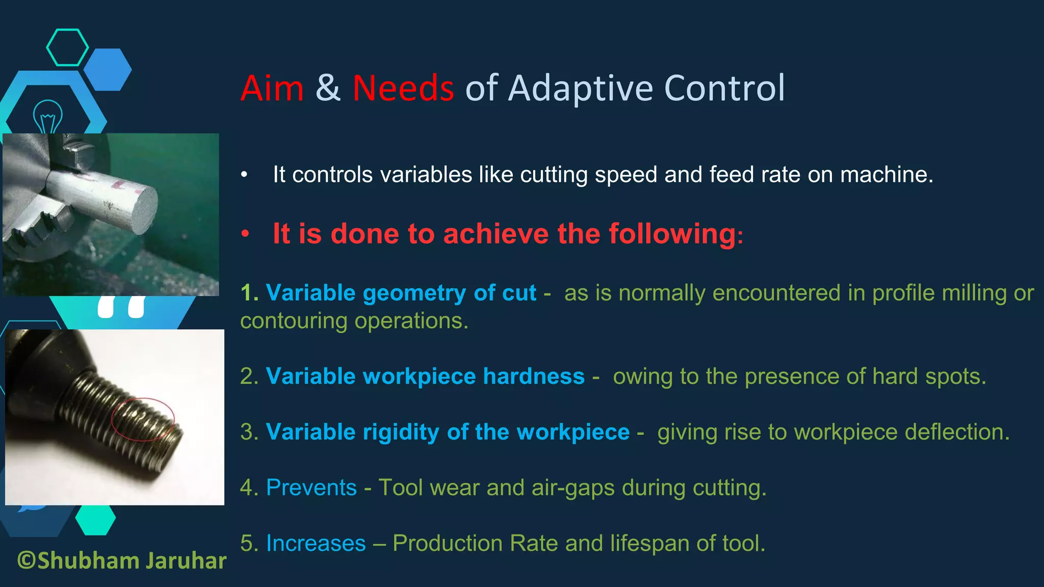 Applications Of Adaptive Control System In Cnc Pdf Technology