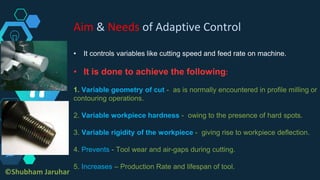 Applications of Adaptive Control System in CNC | PDF
