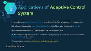 Applications of Adaptive Control System in CNC | PDF