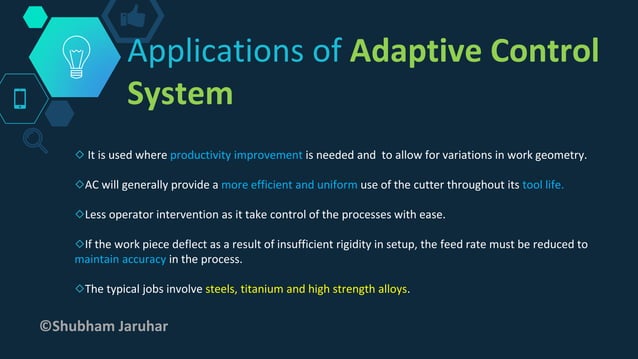 Applications of Adaptive Control System in CNC | PDF | Technology ...