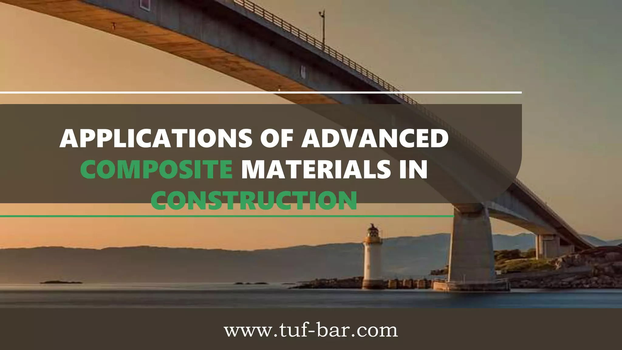 Applications of advanced composite materials in construction | PPTX