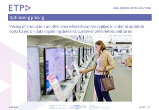 Applications of Artificial Intelligence (AI) in Retail Business | PPT