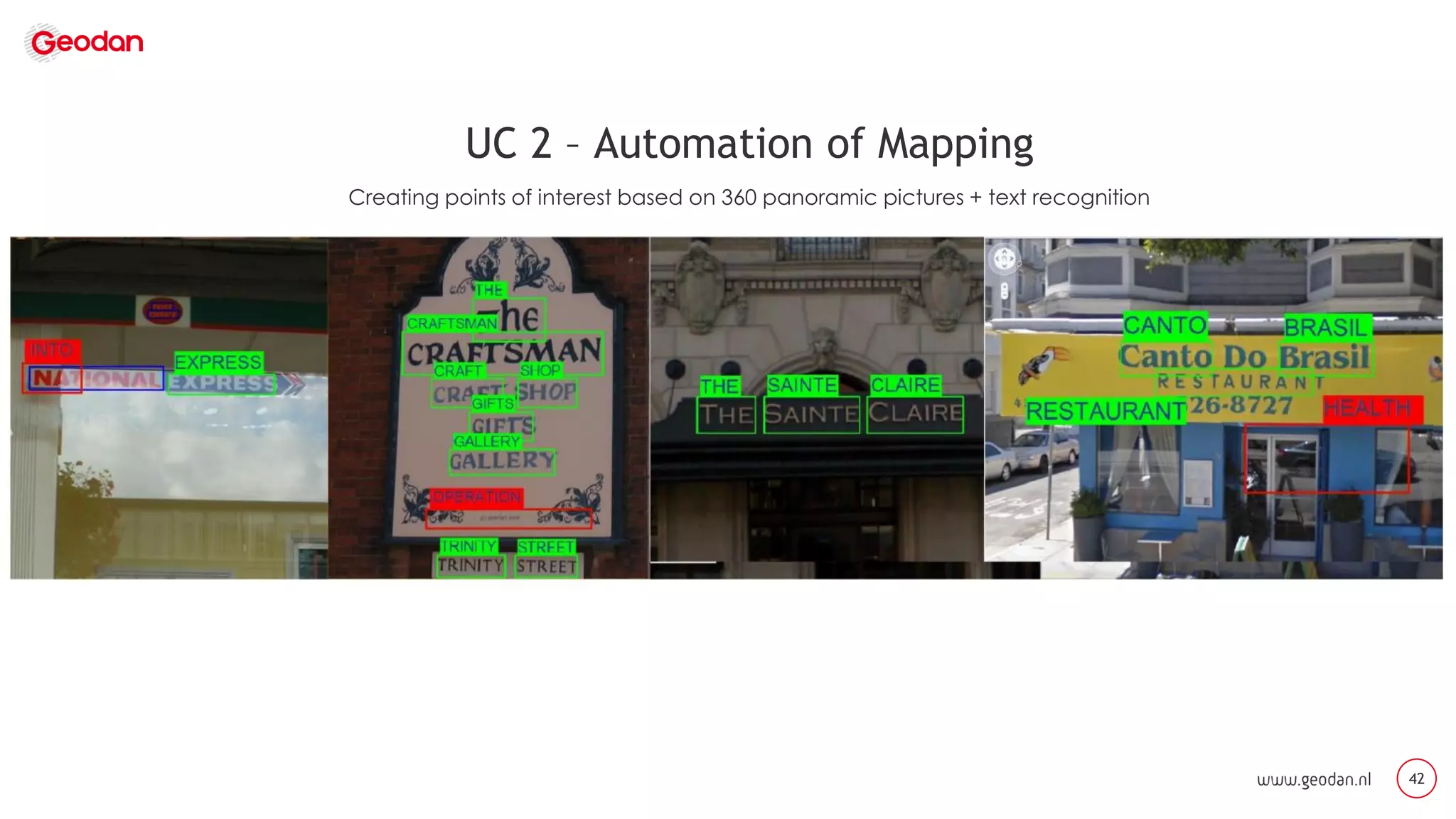 Applications Of Ai In The Geospatial Domain Pdf Cameras And Camcorders Consumer Electronics