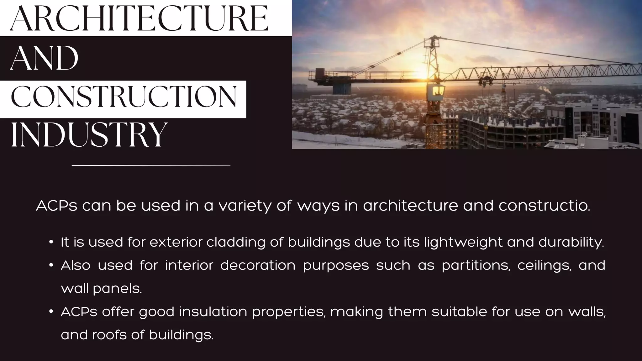 Applications of Aluminium Composite Panels in Various Industries | PPTX