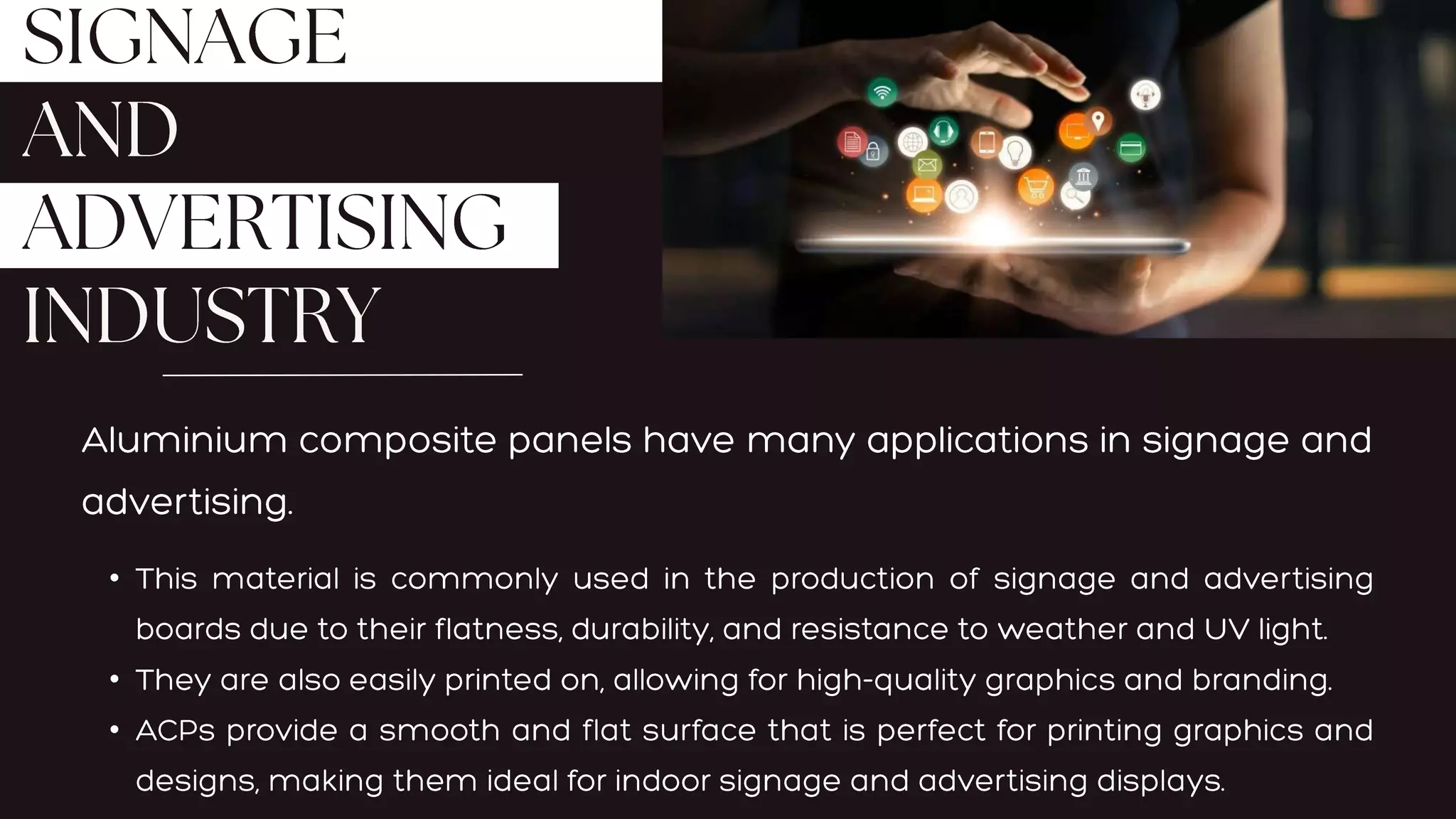 Applications of Aluminium Composite Panels in Various Industries | PPTX