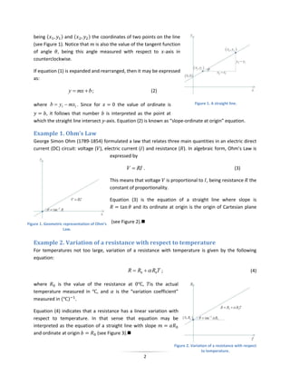 Applications of analytic geometry | PDF