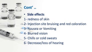 Applications of anesthetic drugs in dental clinic | PPTX