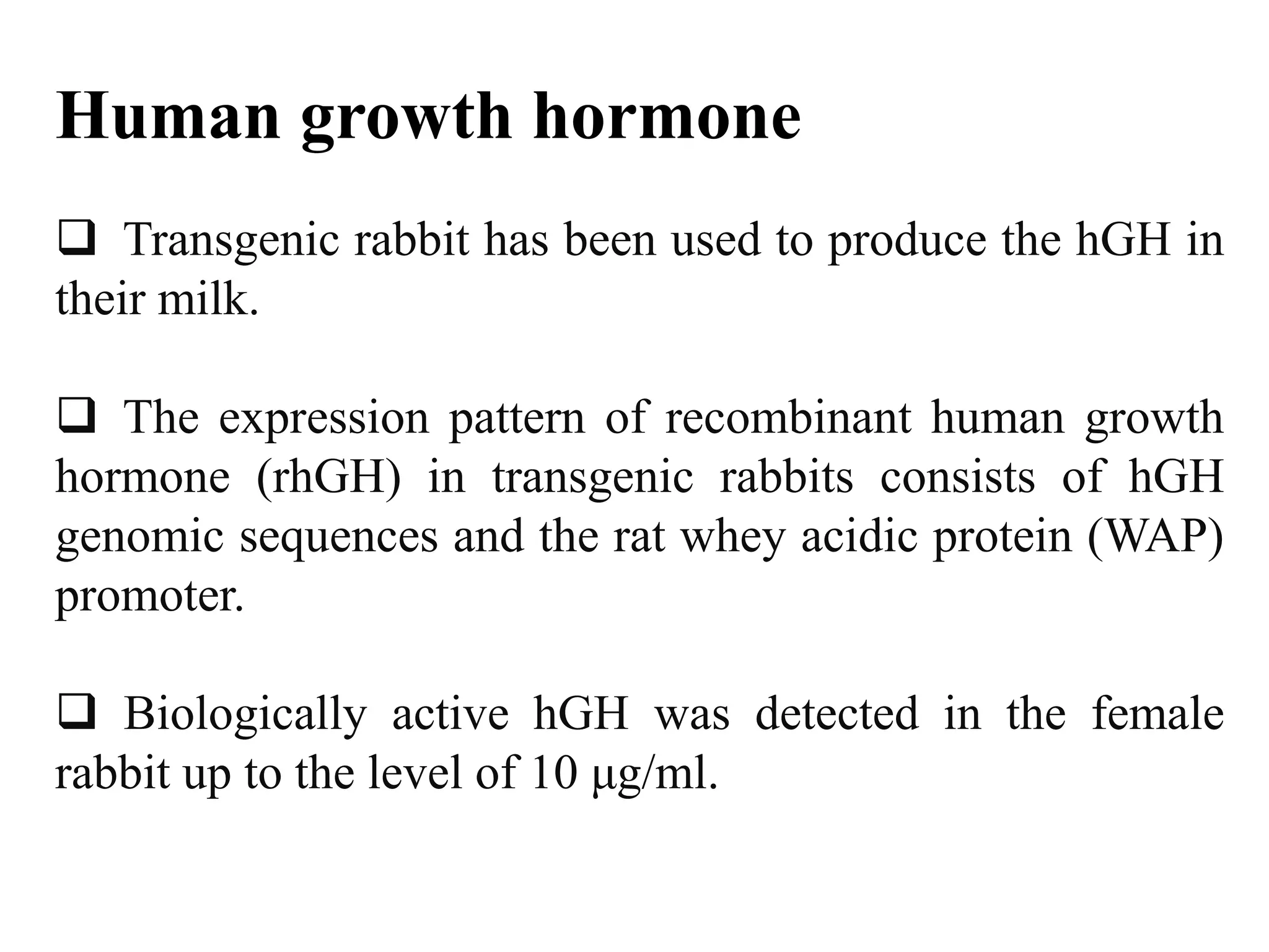 Applications of animal biotechnology | PPTX