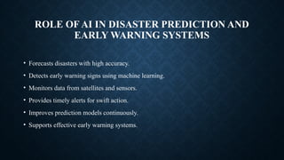 Applications of Artificial Intellegence in Disasester Managementt.pptx
