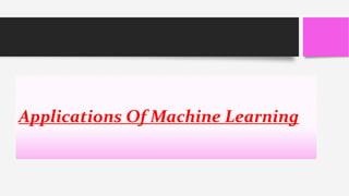 Applications of artificial intelligence | PPTX