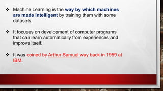 Applications of artificial intelligence | PPTX