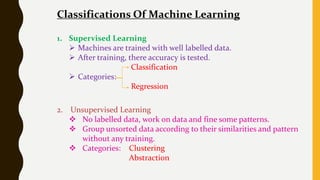 Applications of artificial intelligence | PPTX