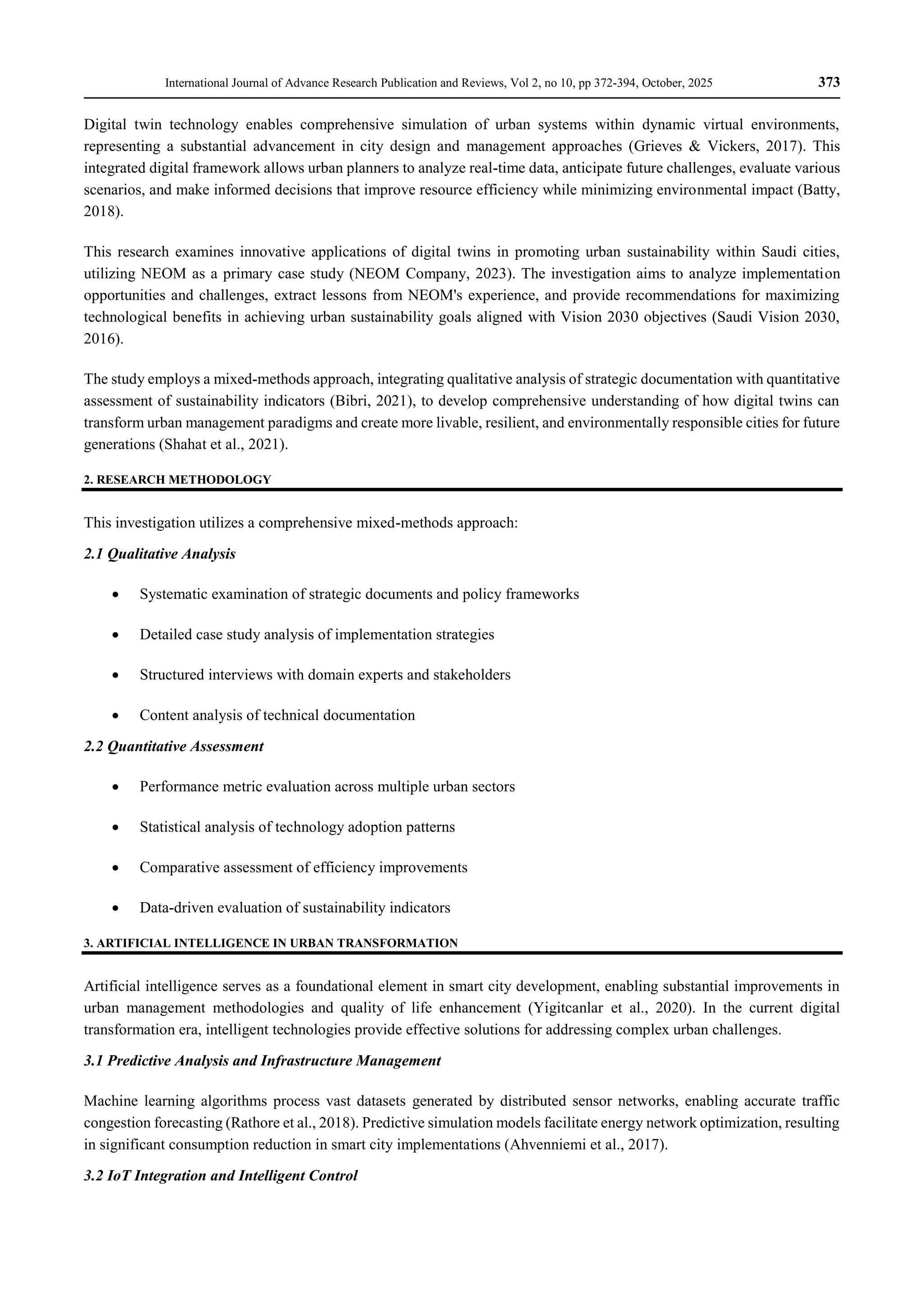 Applications of Artificial Intelligence and Digital Twins in Enhancing ...